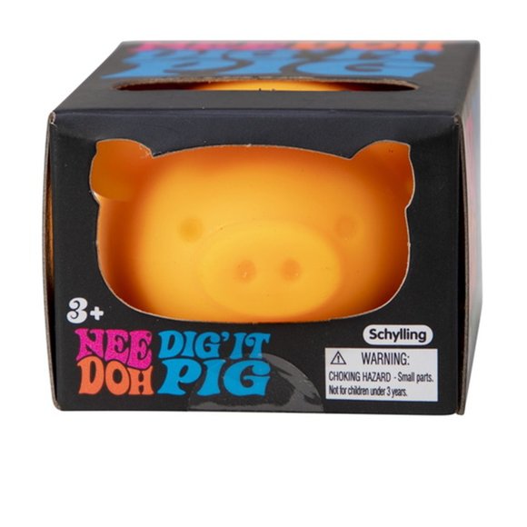 Nee-doh | Toys | Needoh Squeeze Stress Dig It Pig Nee Doh By Schylling ...